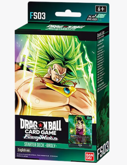 DBSFW: Starter Deck 3: Broly – Tako Games & Collectibles